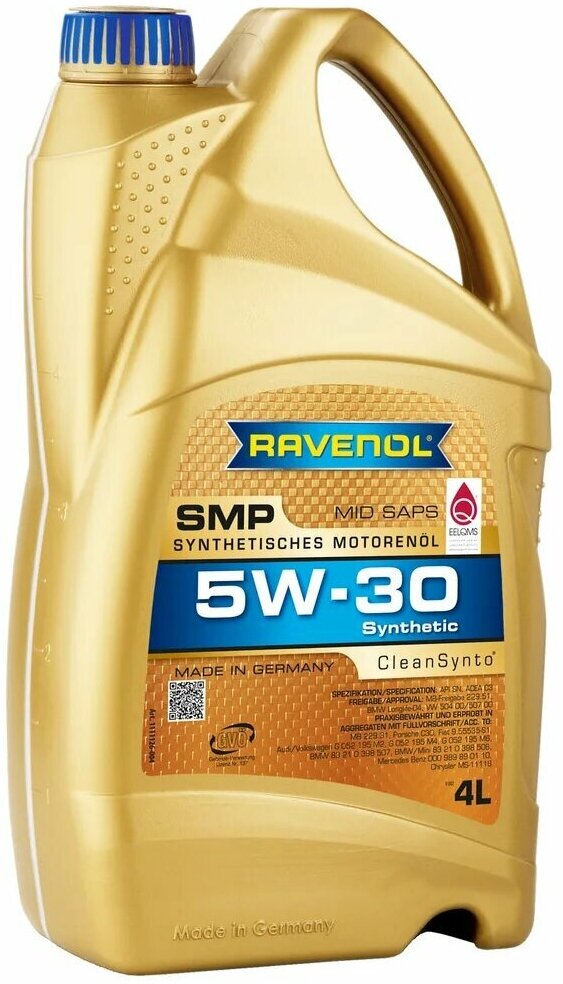 Моторное масло RAVENOL SMP SAE 5W-30 (4л)