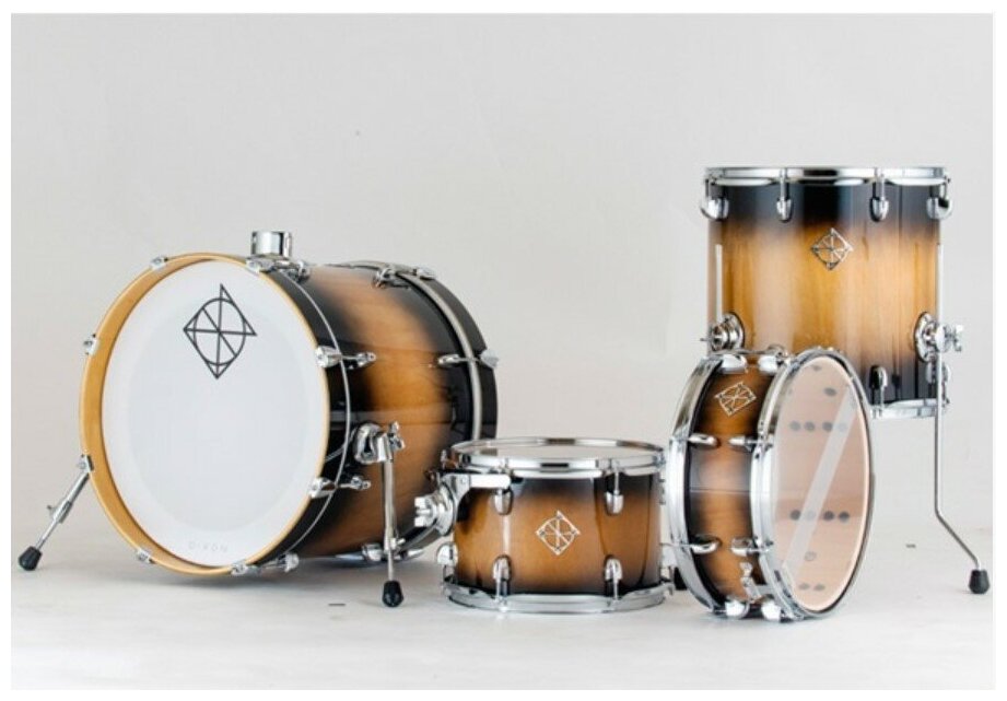 PODFM522BKB Fuse Maple Набор барабанов, санберст, Dixon