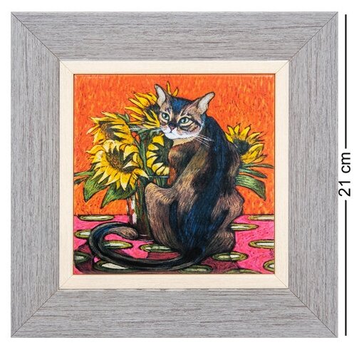 Панно керамическое Ван Кот 10*10 ANG-979 113-504319