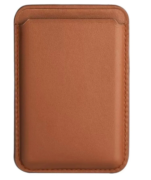 Чехол картхолдер VLP MagSafe Wallet Brown (Коричневый)