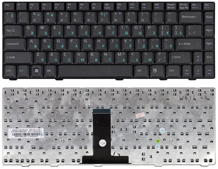 Клавиатура для Asus MP-05693SU-5283 черная, версия 1