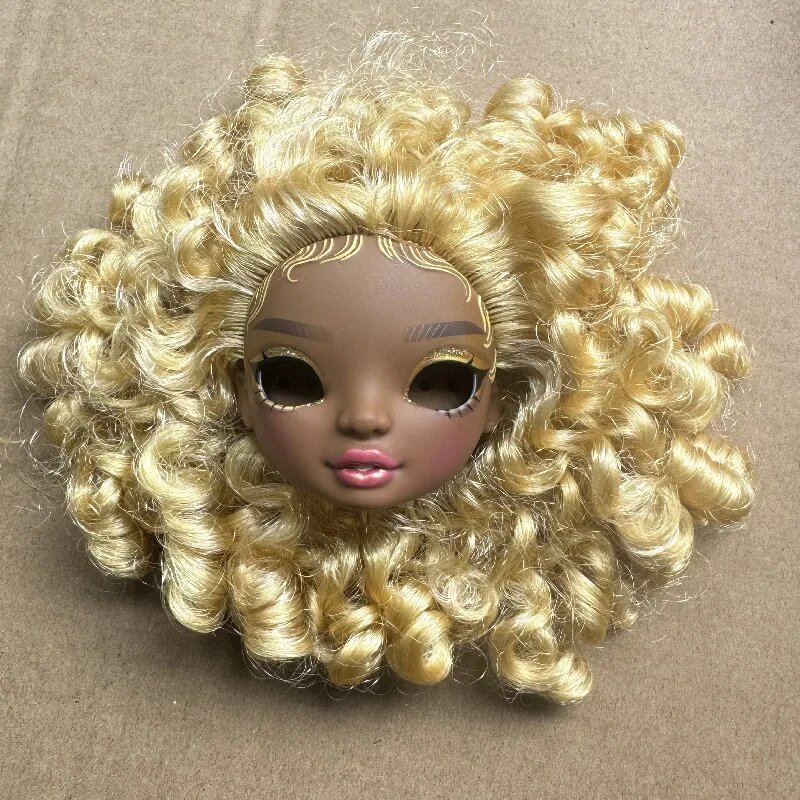 Радужные головы для кукол 16