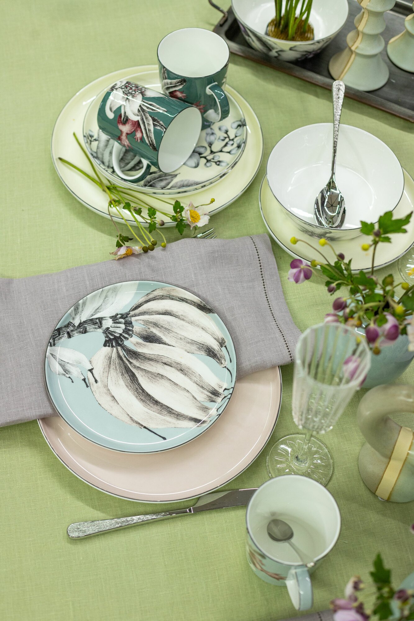 Тарелка с бортиками Valerie Concept, фарфор, 19 см