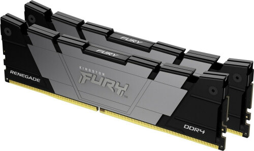 Оперативная память Kingston DDR4 16Gb (2x8Gb) 5333MHz pc-42600 FURY Renegade Black XMP CL20 1.6V (KF453C20RB2K2/16)