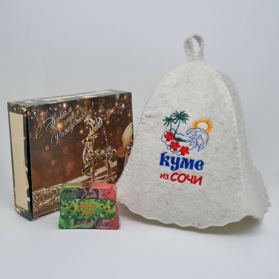 Набор для бани "Куме" с новым годом