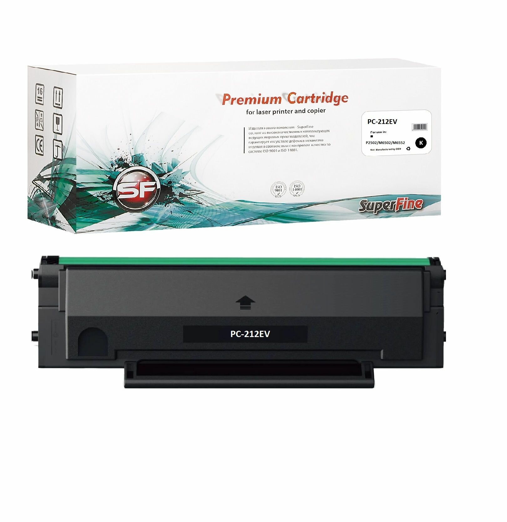 Картридж PC-212EV для P2502/M6502/M6552 1.6K SuperFine