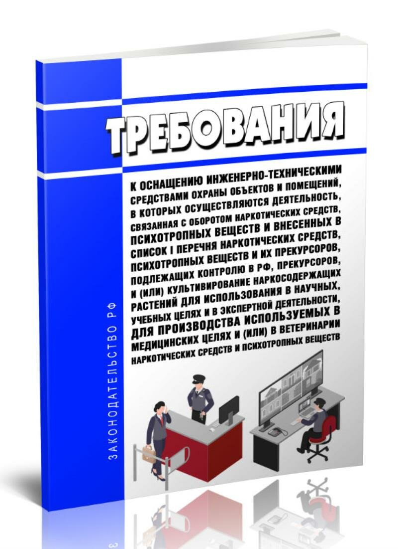 Требования к оснащению инженерно-техническими средствами охраны объектов и помещений, в которых осуществляются деятельност