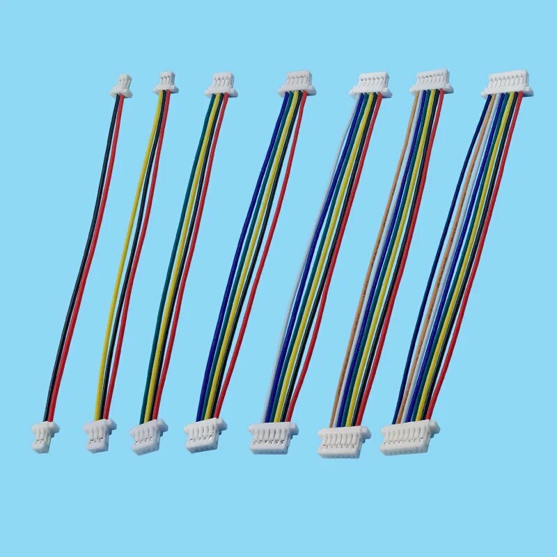 LOCHEUK JST SH 1MM Connector Female 2-8 Pin 8Pin, 5Pcs, Female to Female