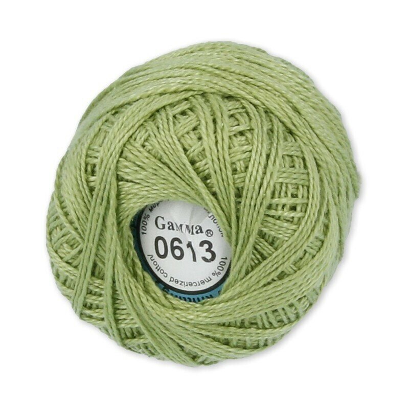 Пряжа "Gamma" Ирис 100% хлопок, цвет: 0613 (2 шт.)