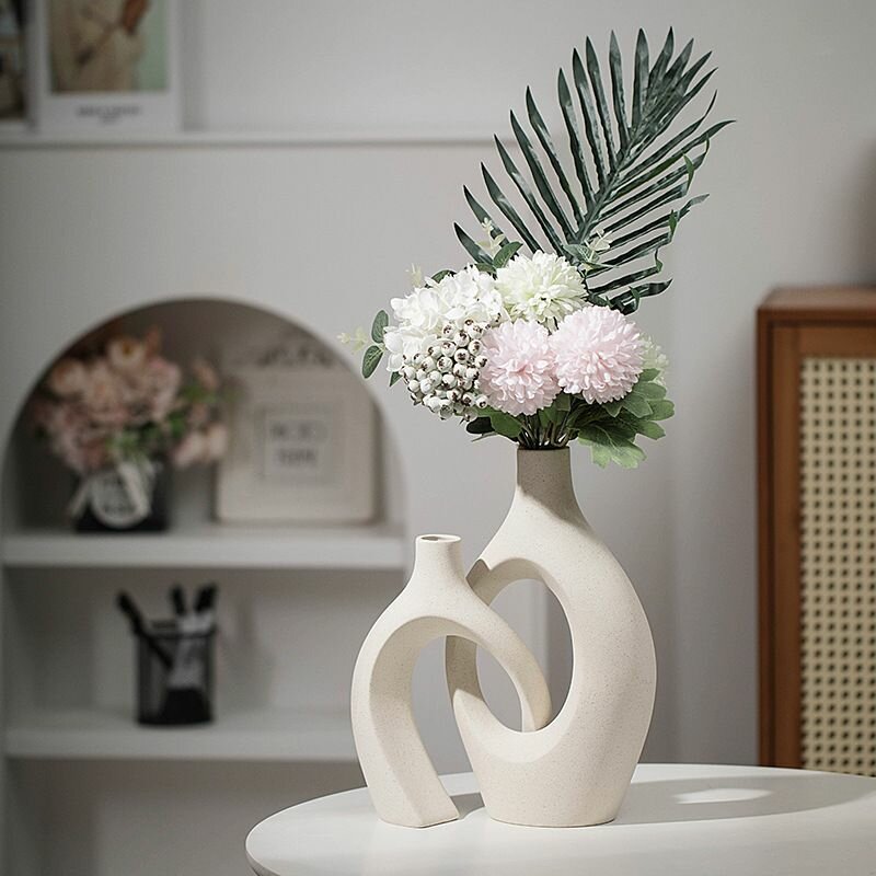 Sokoloff Decor & Interior Ваза, 22 см , Керамика, 2 шт