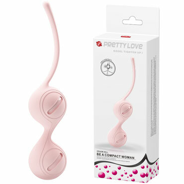 Baile Pretty Love Kegel Tighten Up I, розовые Вагинальные шарики со смещенным центром тяжести