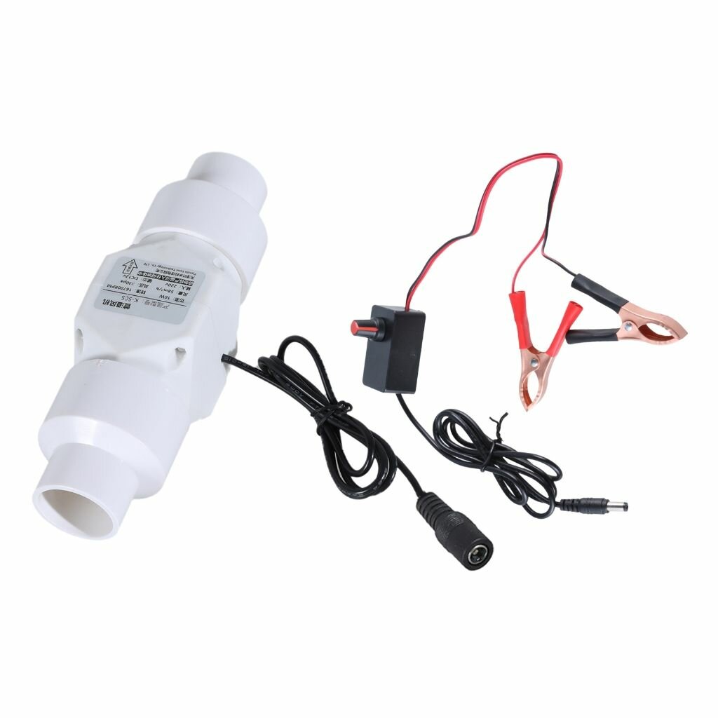 (1 комплект) Наружный диаметр 50 мм 12 В канальный вентилятор вытяжной + линия регулировки скорости зажима-32