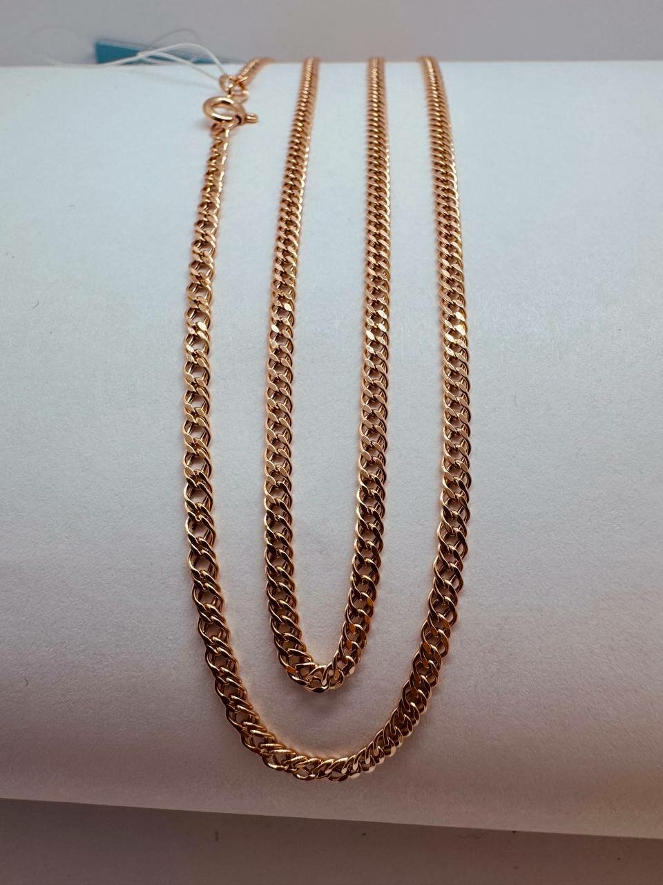 Цепь красное золото, 585 проба