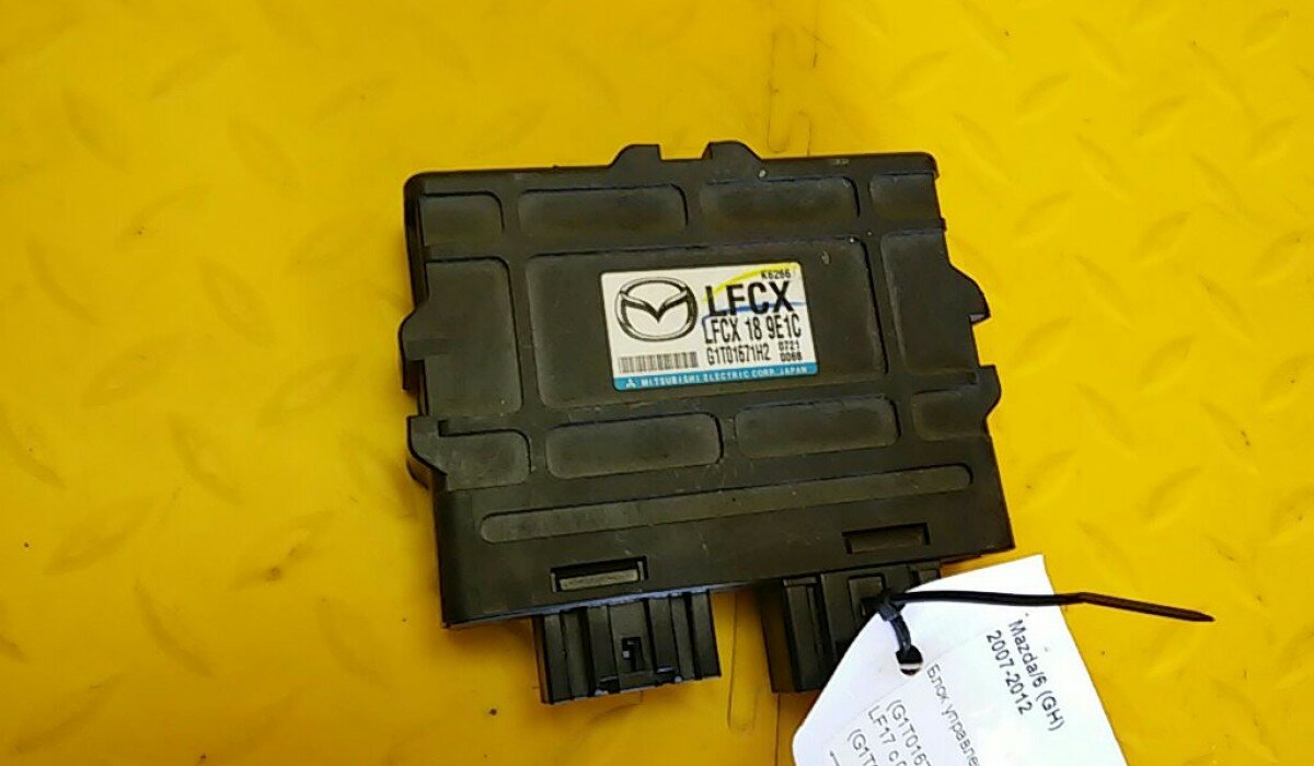 Блок управления АКПП 6 (GH) Mazda LFCX189E1E
