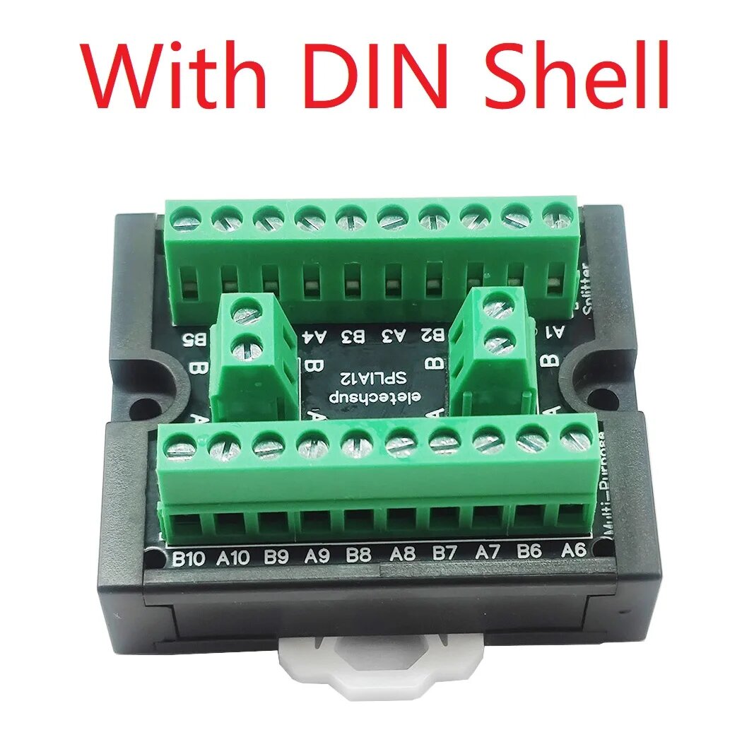 RS485 I2C CAN разветвитель Eletechsup With DIN Shell