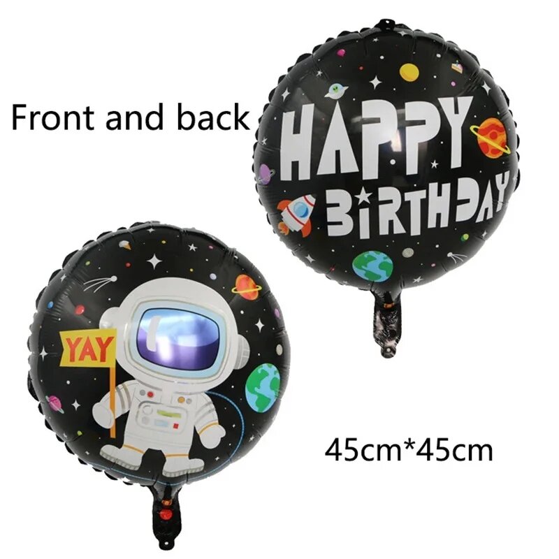 Космические шары DAWN round blcak