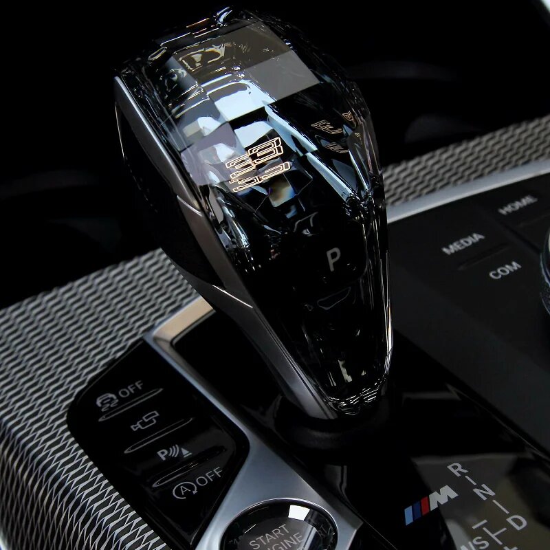 Хрустальный набор из трех предметов, ручка переключения передач для шасси BMW G G02 G20 G28 G12 G30 G05 G15 2013-2021, автомобильные аксессуары G30