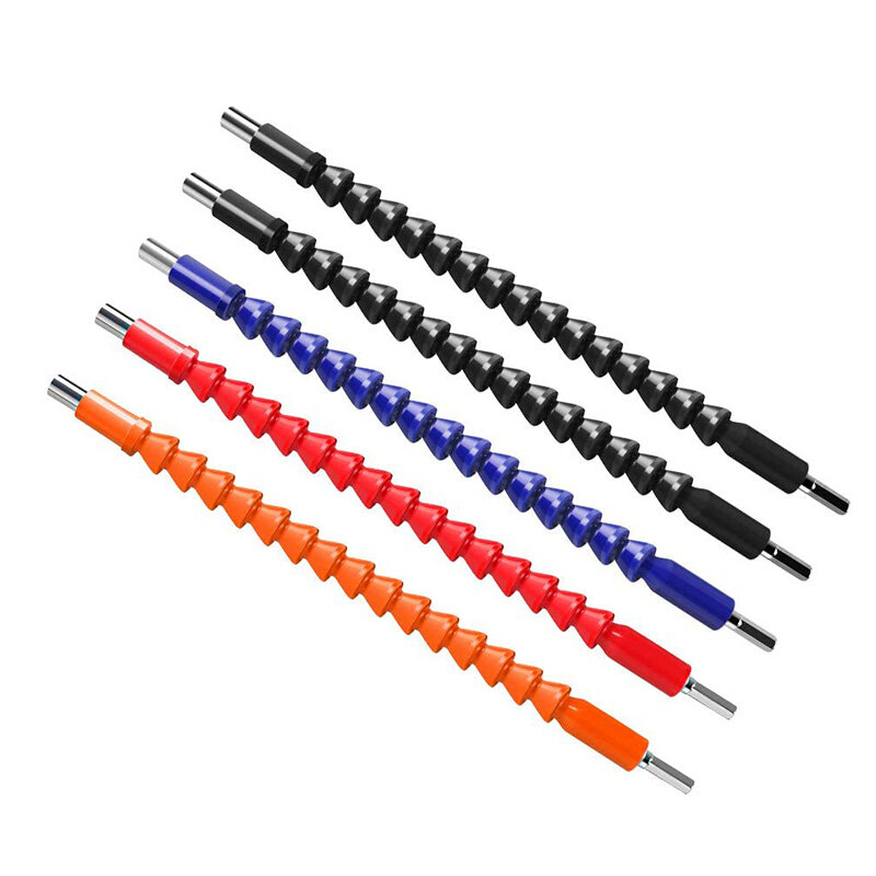 Шт. гибких удлинителей для сверл, отверток, мягкие валы, 11,6 дюйма, гибкие удлинители для сверл