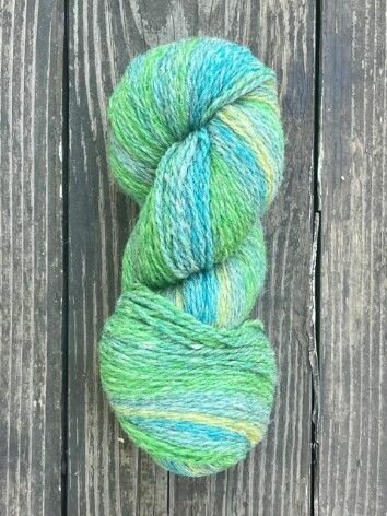 Пряжа Дундага 6/2 multicolor FB44 170гр (30% меринос)