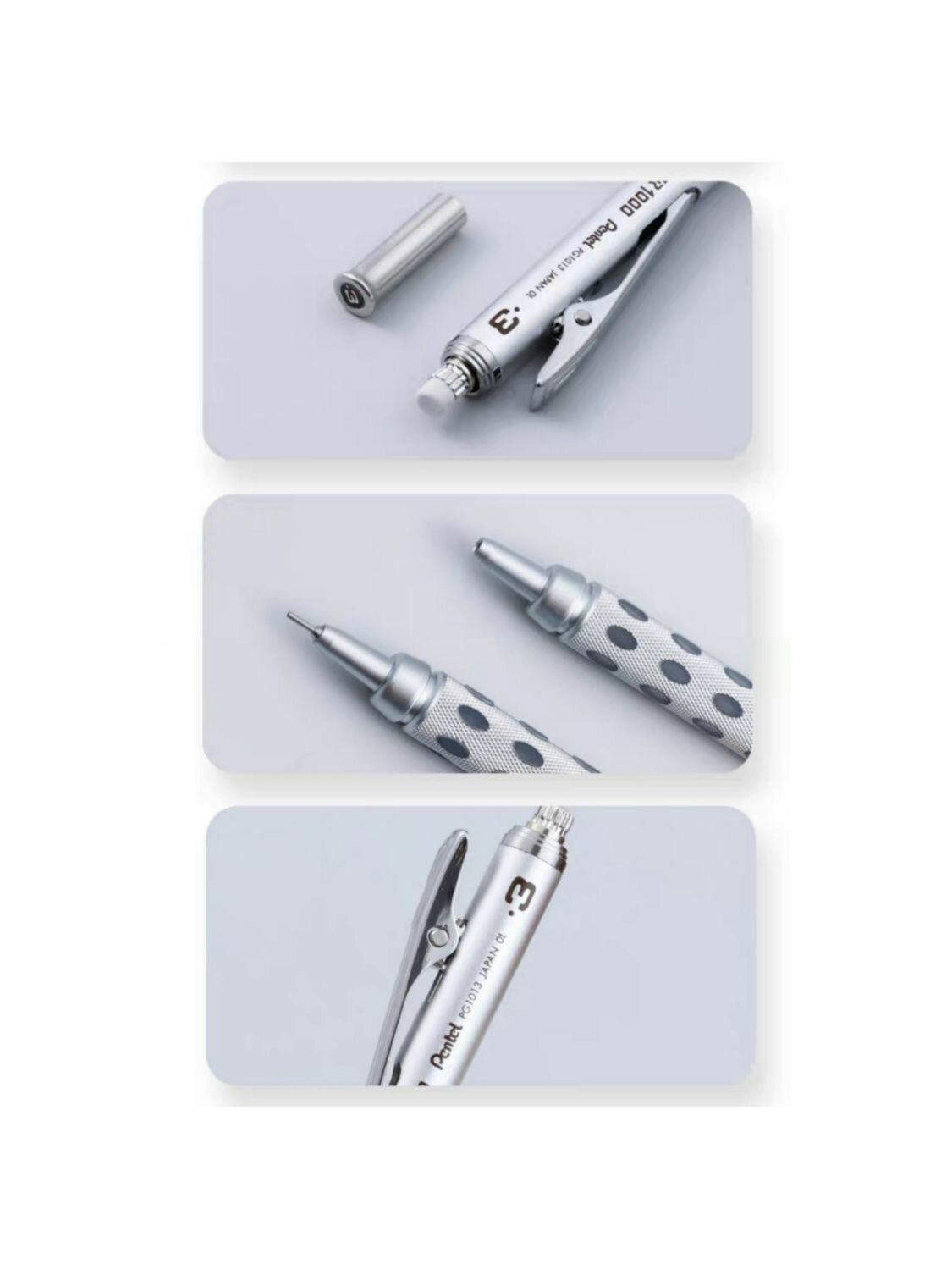 Карандаш механический Pentel GRAPHGEAR 1000 PG1015, 0,5 мм