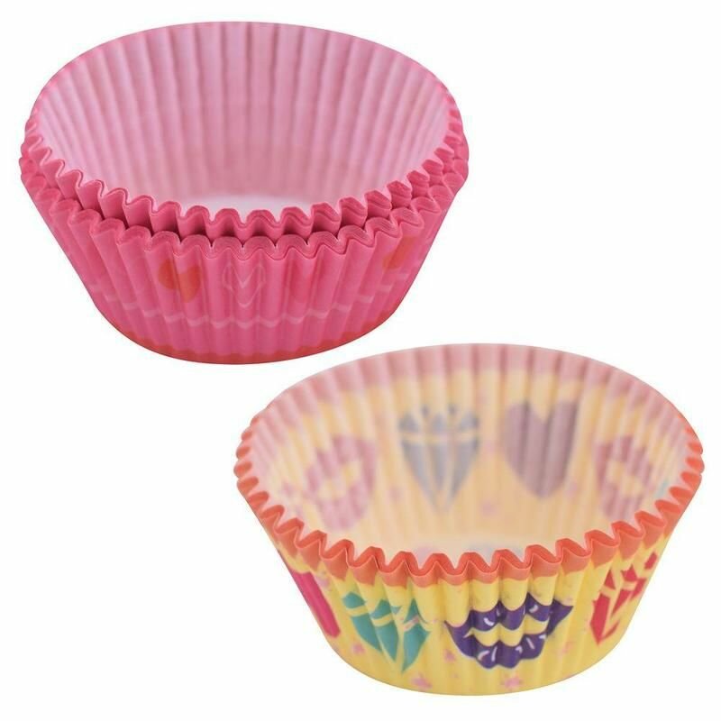 Набор форм для выпечки Мультидом Бумага, 50 шт, D-7 см/5 см, H-3 см, 50 шт (VL80-275)