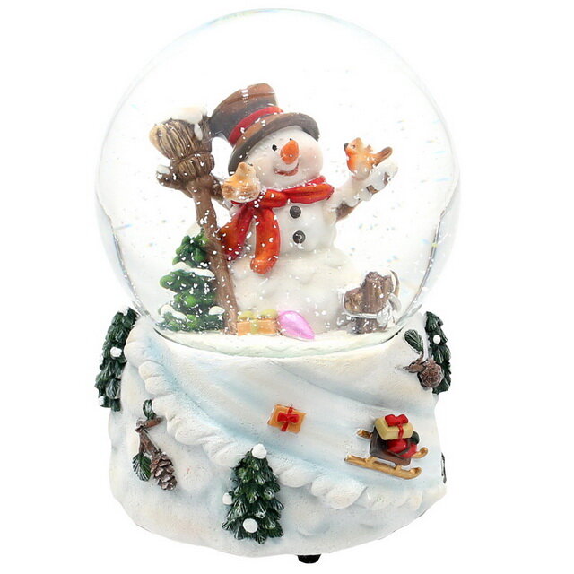Музыкальный снежный шар Мистер МакСноуи 15 см, Sigro, 50-2112