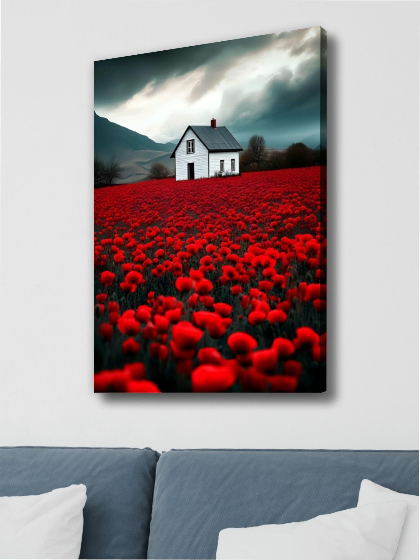 Картина Непогода на стену 50x70см 1шт.