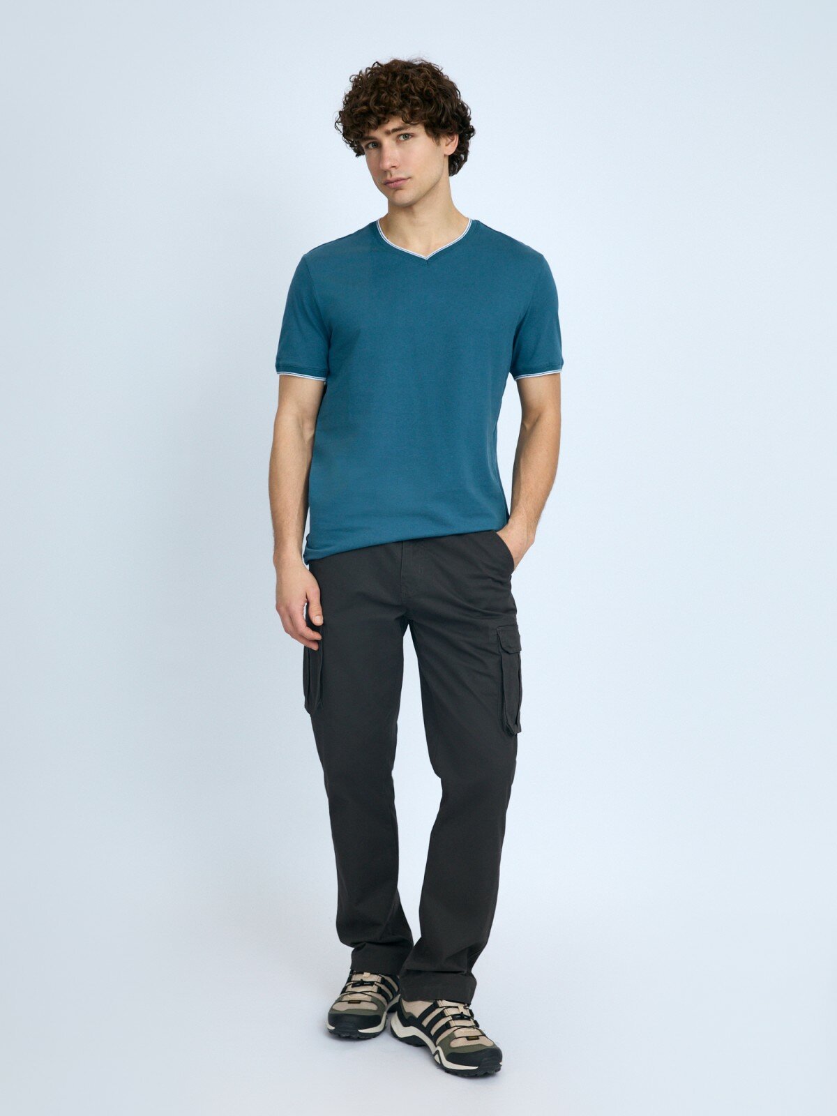 Брюки трубы