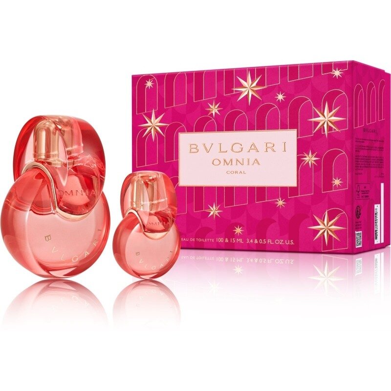 Bvlgari Omnia Coral 100 мл +15 мл, Туалетная вода женская