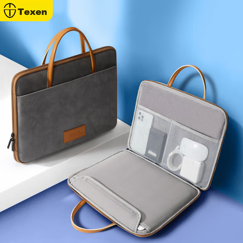 Taikesen Laptop Bag for Men, 15.6-Inch, Compatible with Apple, Huawei, Lenovo Xiaoxin, Dell Laptops, Protective Case