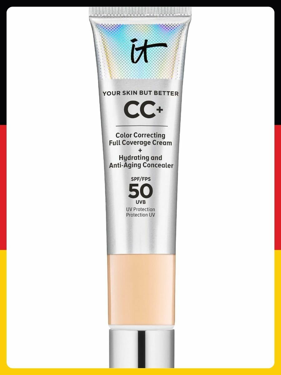 CC-средство IT Cosmetics CC+ Cream SPF50 Travelsize Medium