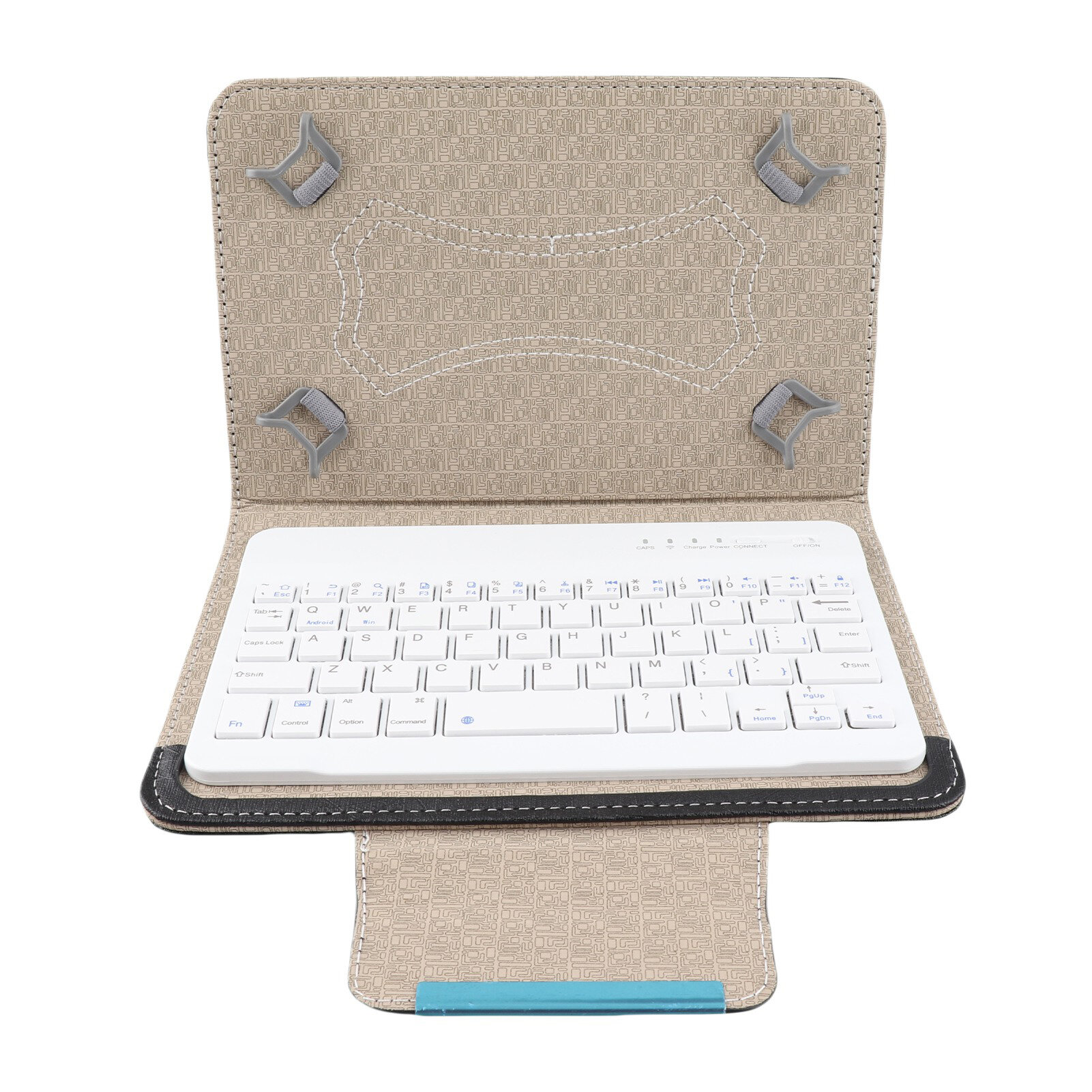 7' Tablet Laptop Universal PU Protective Case Cover Bluetooth Keyboard for Android IOsWIN
