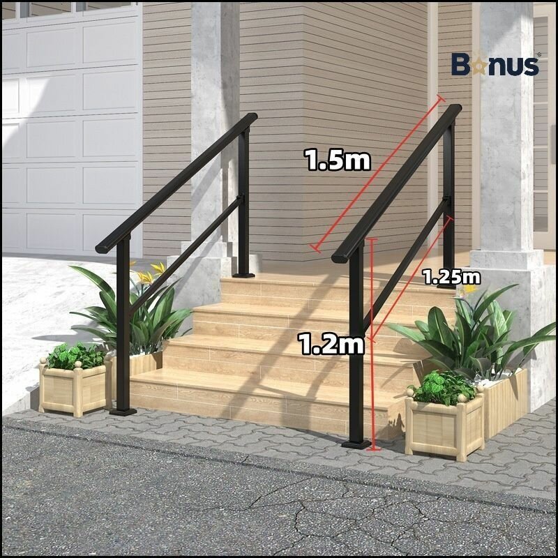 Перила ограждение для лестницы на открытом воздухе подлокотник комплект