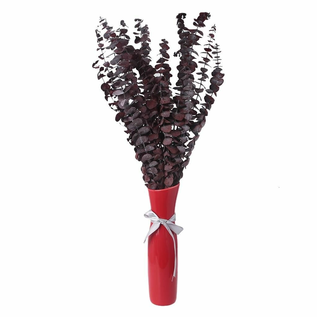 20 палочек, медная монета, букет из вечных сухих цветов и листьев эвкалипта-красный