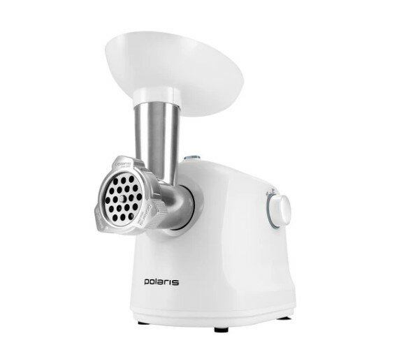 Мясорубка POLARIS PMG 1875 RUS (шинковки), белый