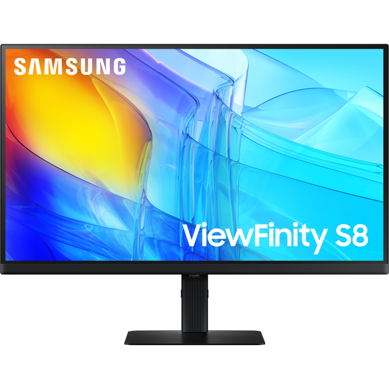 Samsung Монитор 27.0 Samsung ViewFinity S8 S80D UHD LS27D800EAIXCI 3840x2160, IPS, черный (HDMI, DP, USB Hub)