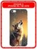 Чехол на Apple iPhone 5/5S/SE / Айфон 5/5S/SE с принтом "Воющий волк"