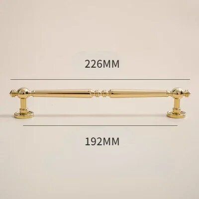 Ручки для шкафов TINYHOB золотые латунные
