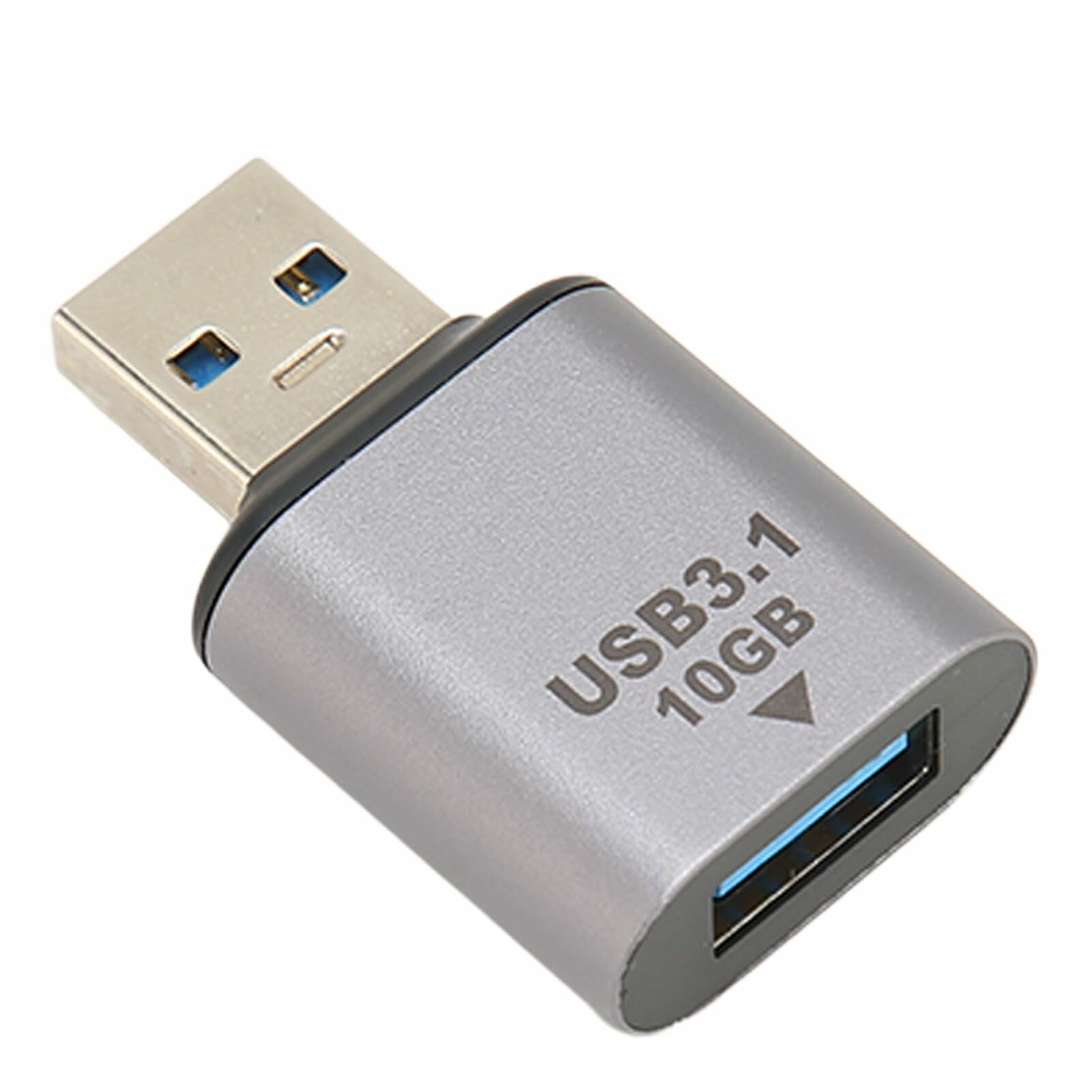 Адаптер USB3.1 M/F 10 Гбит/с алюминий — фото 1