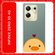 Чехол на Infinix Zero 30 4G / Инфиникс Зеро 30 4G с принтом "Влюблённая уточка -...
