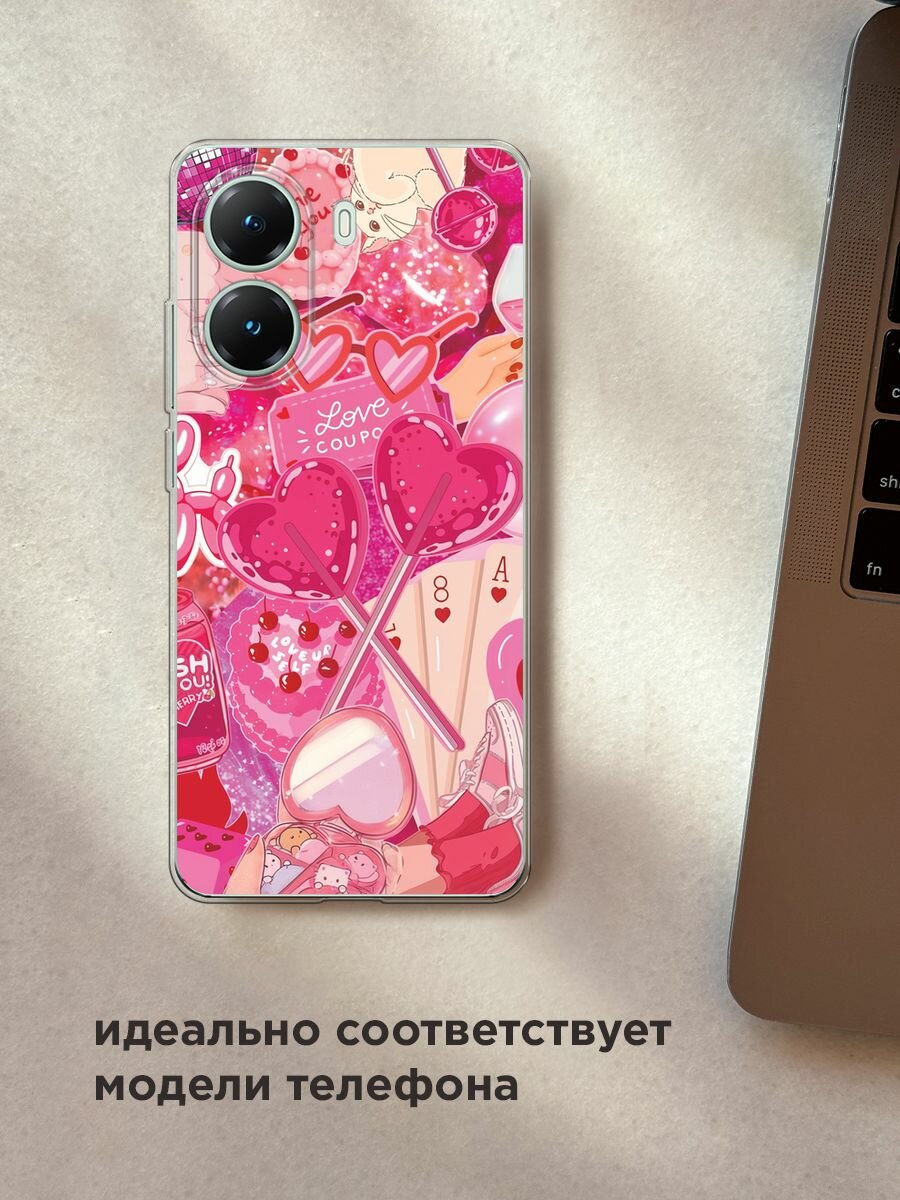 Чехол на Poco X7 Pro / Поко X7 Про с принтом "Love coupon - 14 февраля" — фото 1