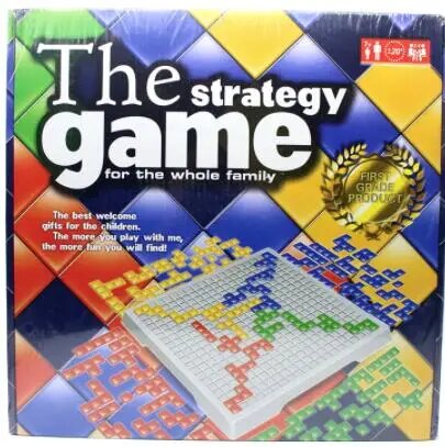 Настольная игра The Strategy Blokus, развивающая игра ToysSquares, легко играть для детей, серия комнатных игр, 4 players