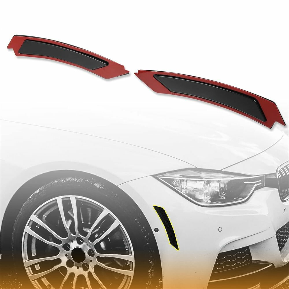 Отражатель Переднего Бокового Габаритного Фонаря На Бампере и Крыле BMW 3 Серии 328i 335i 09-11