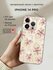 Чехол на Apple iPhone 14 Pro / Айфон 14 Про с принтом "Мороженое с бантиками", п...