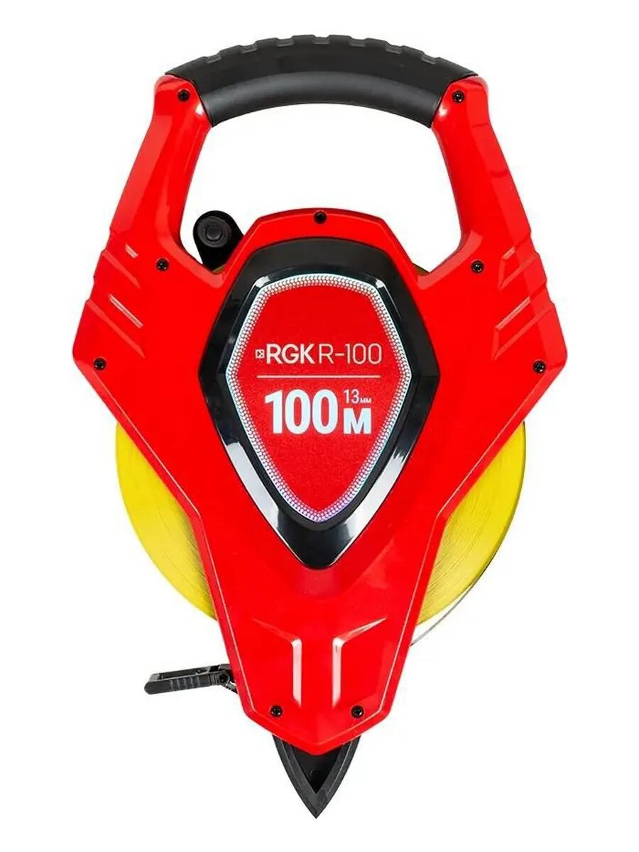 Рулетка геодезическая R100 дл. полотна 100м изм. шкала в см