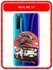 Чехол на Realme XT / Реалми XT с принтом "Car and dragon", прозрачный