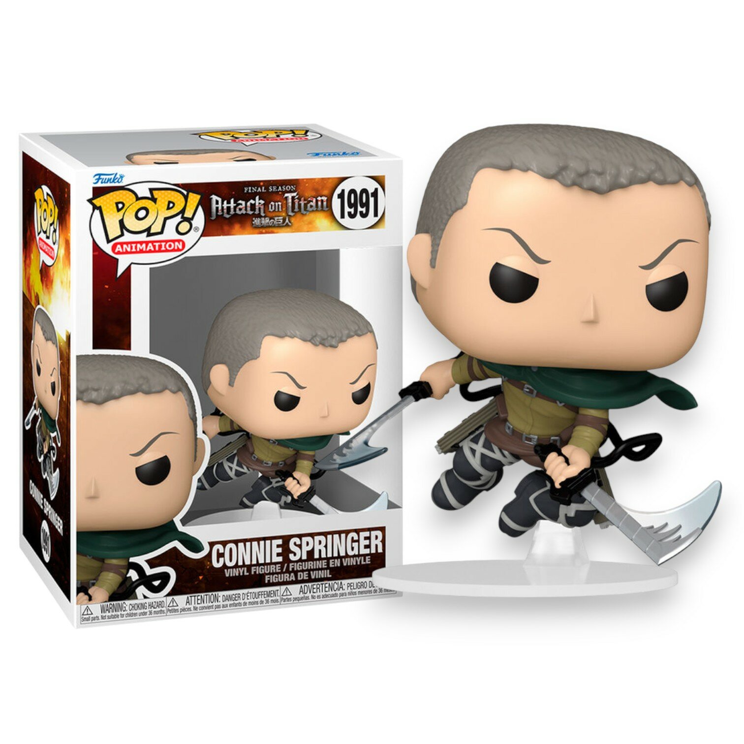 Фигурка Конни Спрингер "Атака титанов" от Funko POP! 1991, коллекционное издание