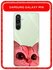 Чехол на Samsung Galaxy M16 / Самсунг Галакси М16 с принтом "Affectionate cat - ...
