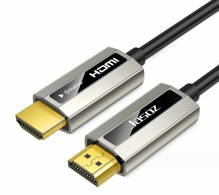 HDMI кабель по оптике 70 метров Jasoz / HDMI 2.0, 4kx2k