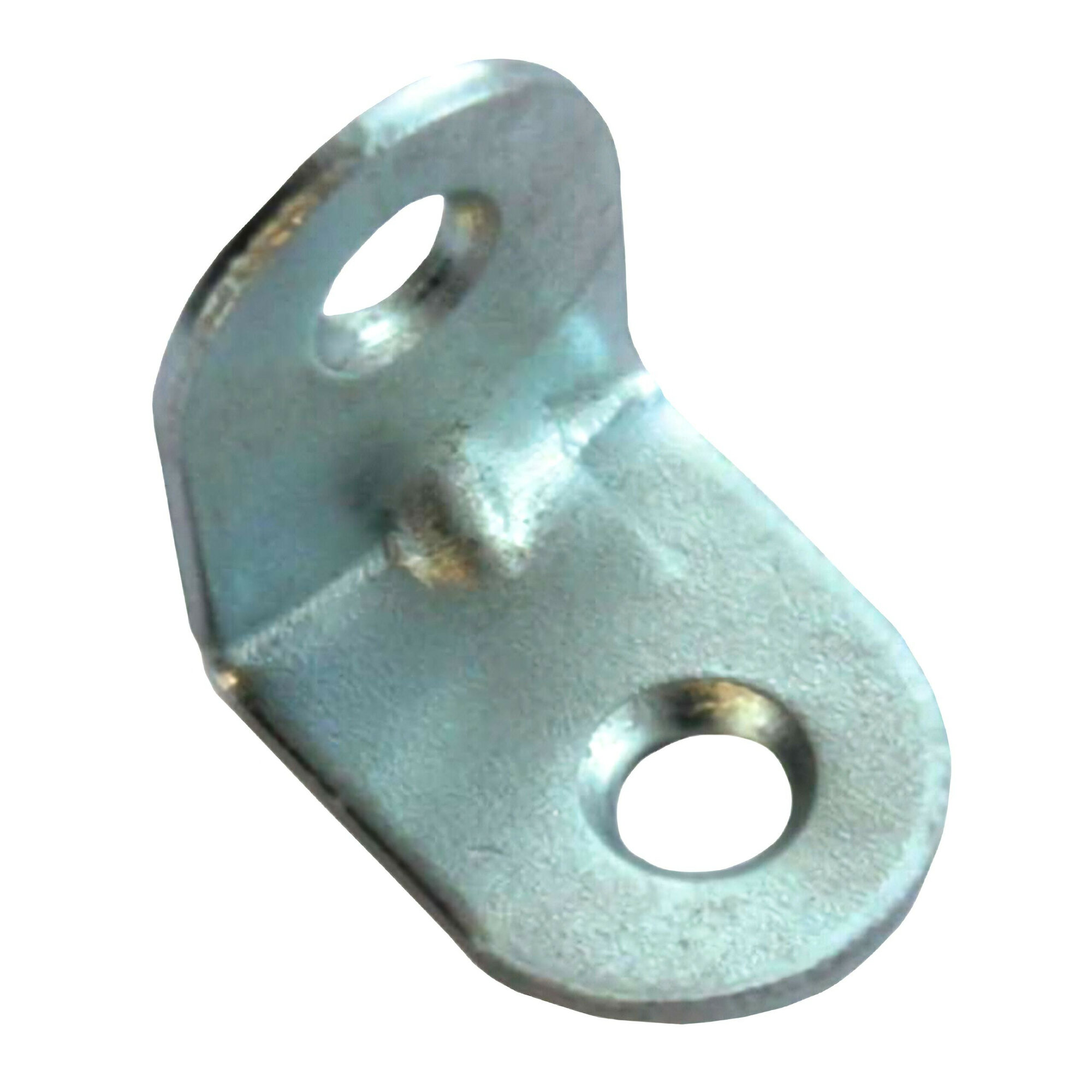 Уголок мебельный усиленный, 20х20х16х1.7 мм, 90 градусов, оцинкованный